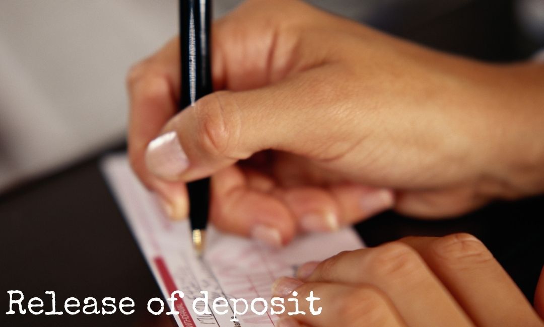 Release Of Deposit | Homesearch Solutions Sydney